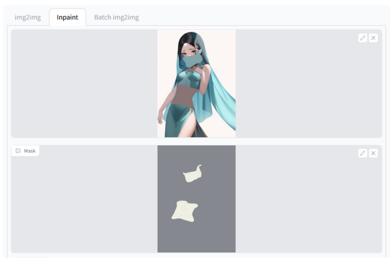 【Stable Diffusion】web UIでimg2imgとinpaintを駆使して理想の画像を作る - 7mm blog